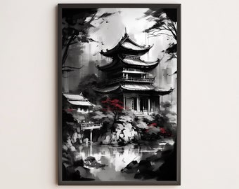 Portrait of Chinese Empress / Poster, Print, Wall Art / Chinese, Brush ...