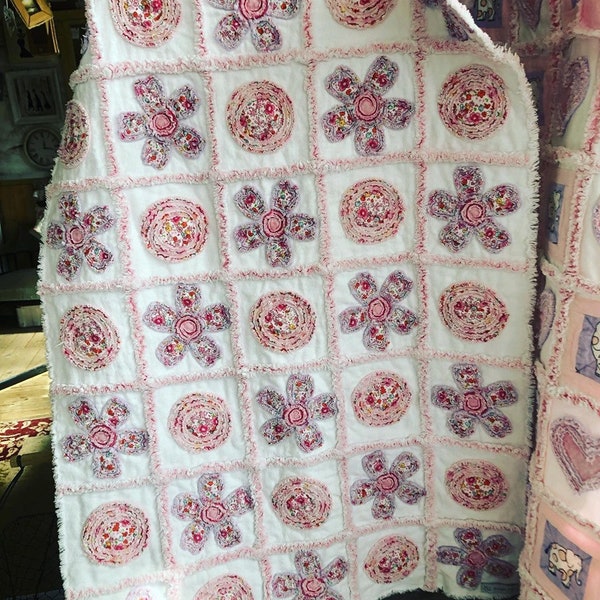 Girl Patchwork Quilt - Etsy UK