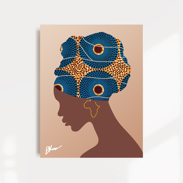 African Line Art - Etsy