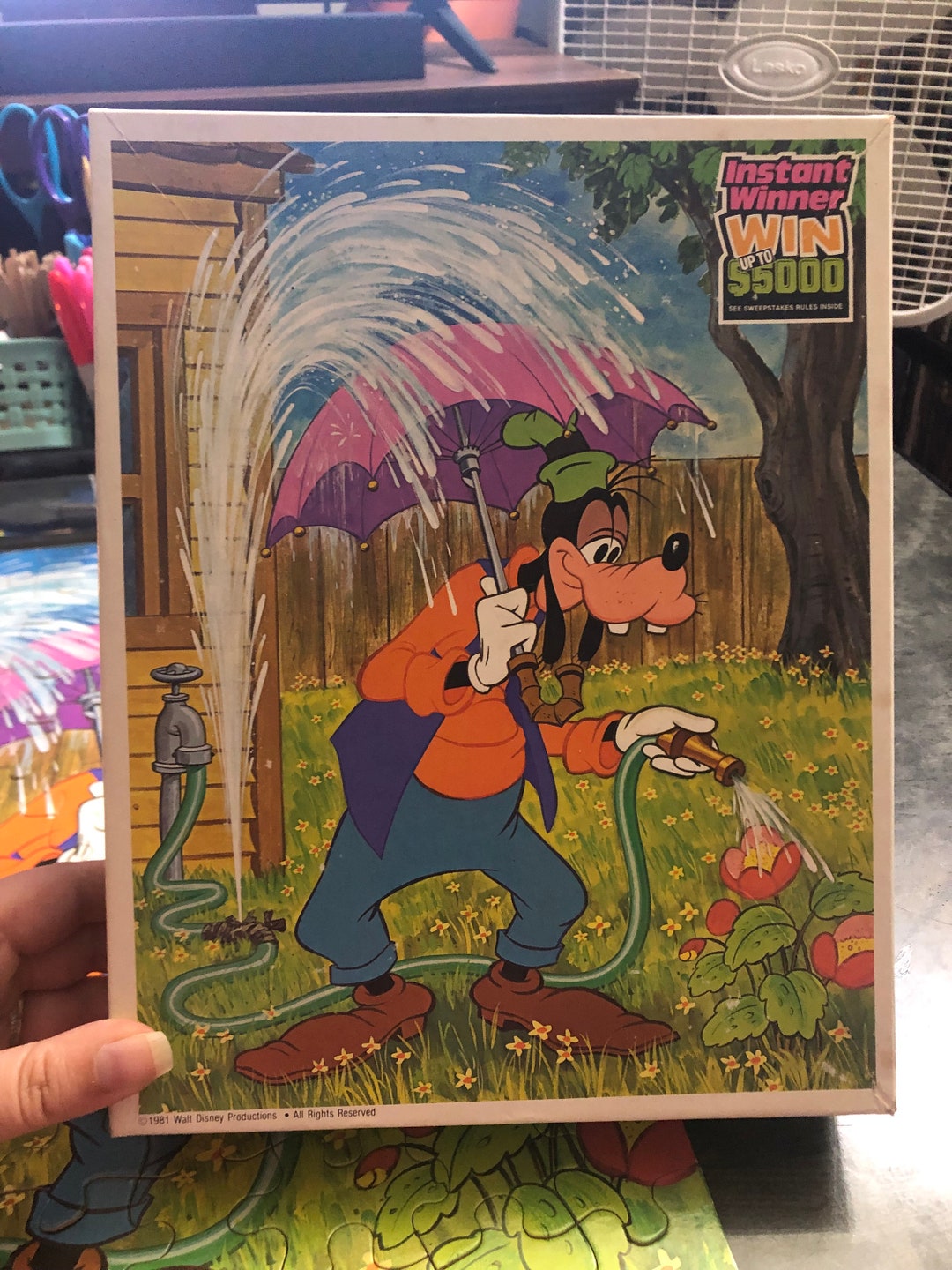 Goofy Jigsaw Puzzle 100 Piece - Etsy