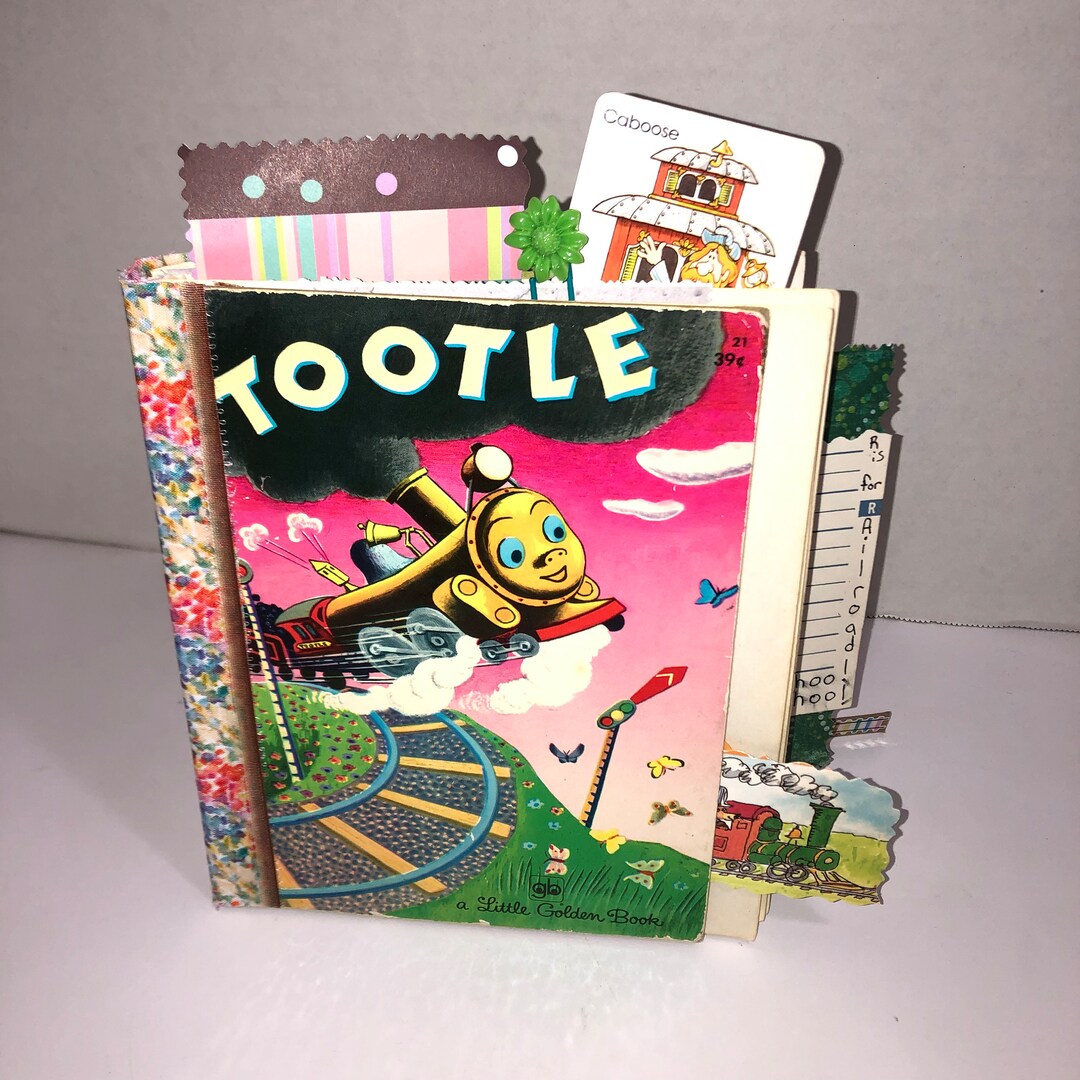 Tootle Little Golden Book Junk Journal - Etsy