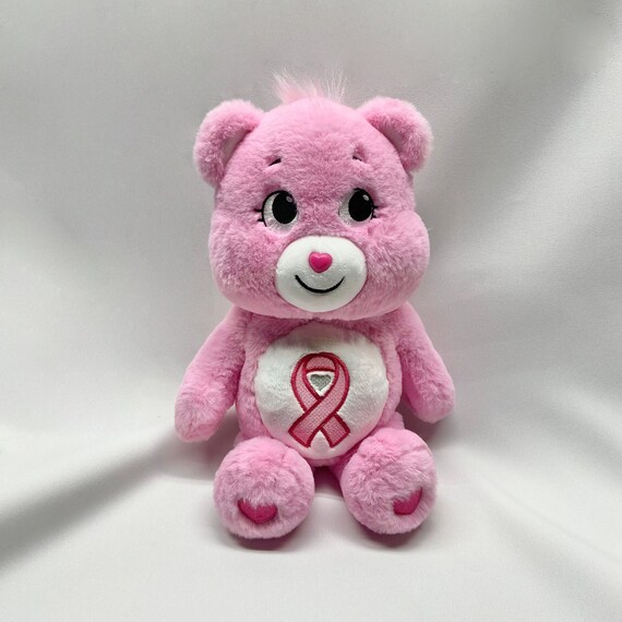 Custom Made Pink Power Breast Cancer Awareness Bear | Etsy