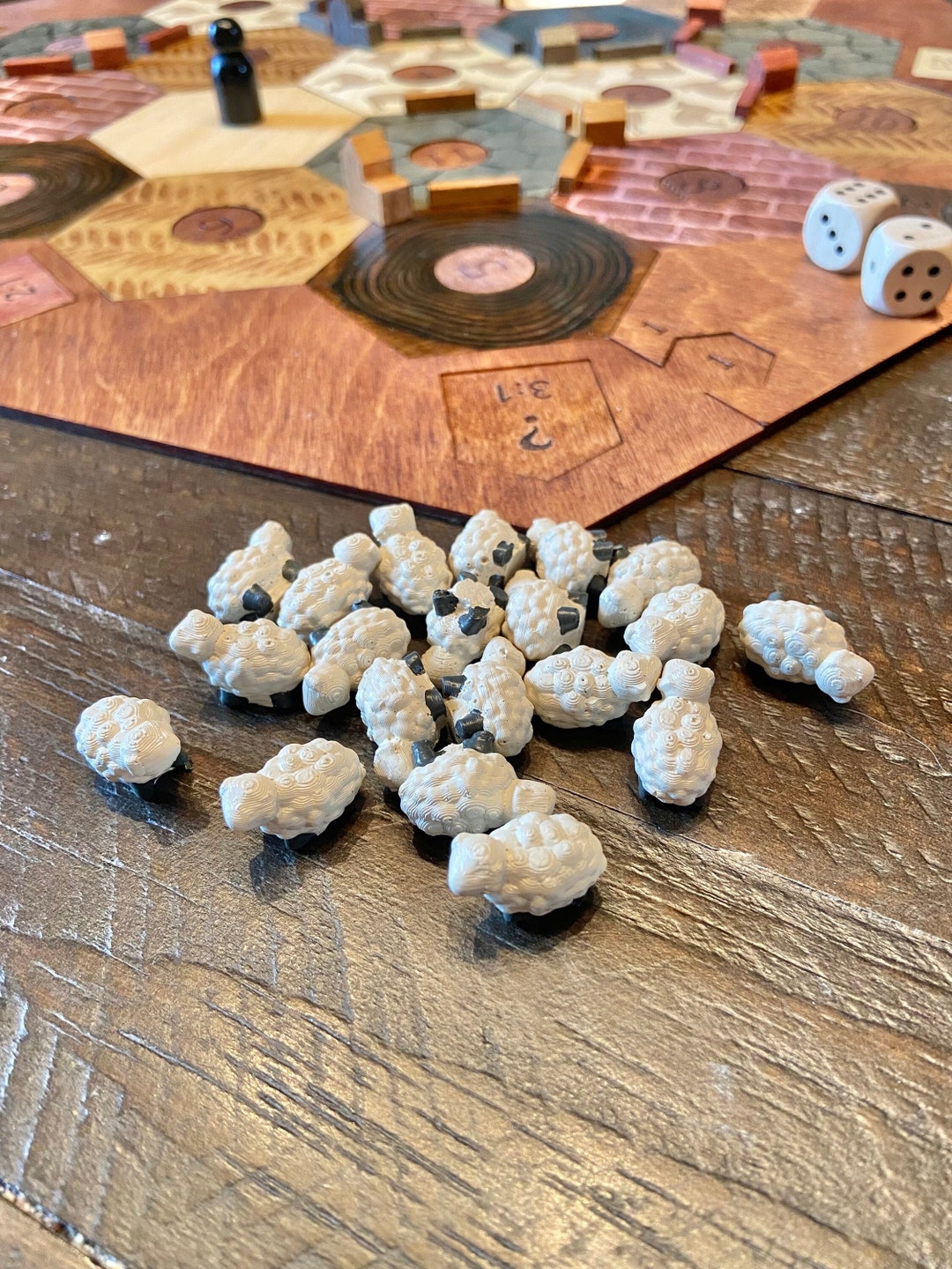 Sheep Game Resource Token Trinkets - Set of 20 - Etsy