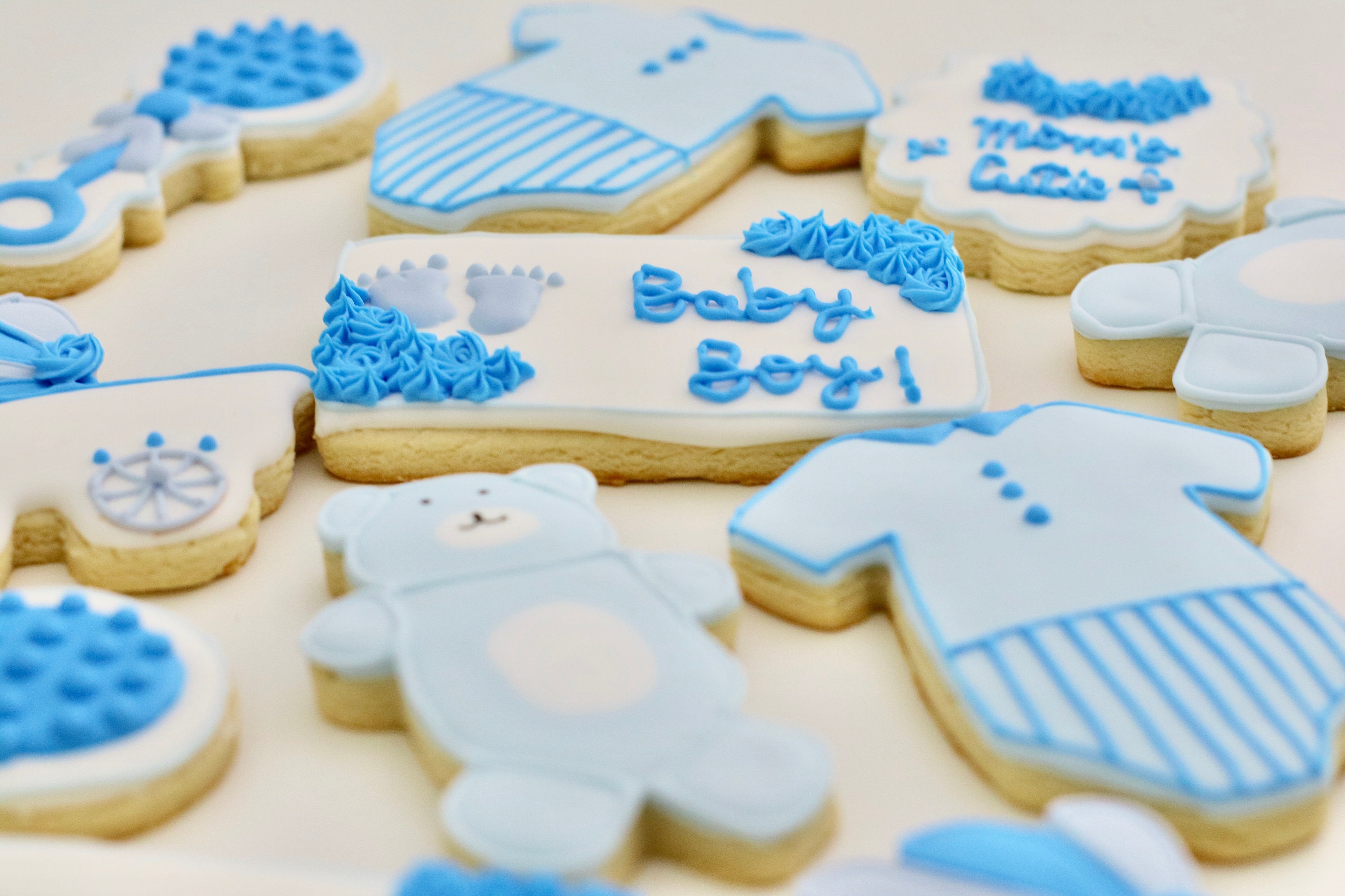 2 docenas de galletas baby shower favores de baby shower - Etsy España