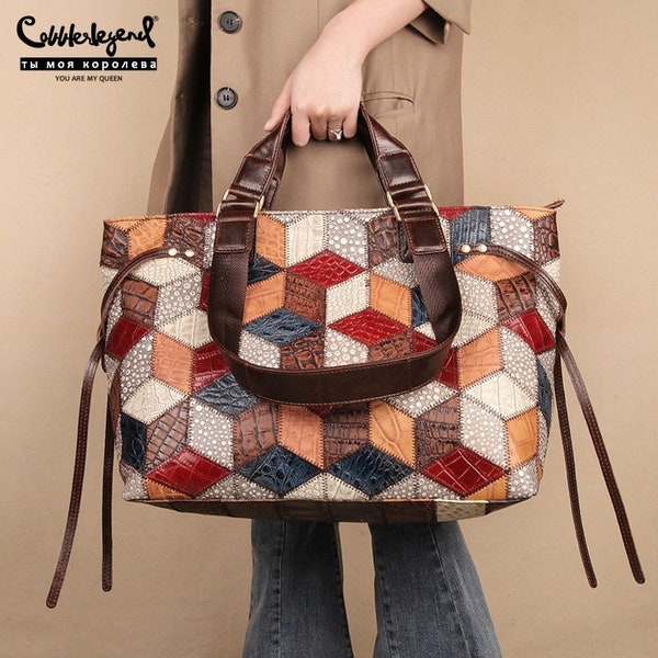 Leather Patchwork - Etsy