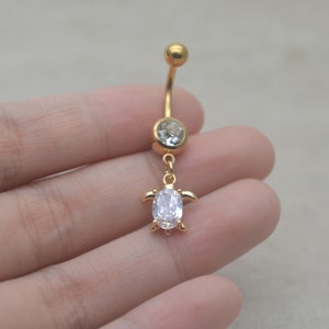 Turtle Belly Button Rings,octopus Belly Button Jewelry,crab Navel Ring ...