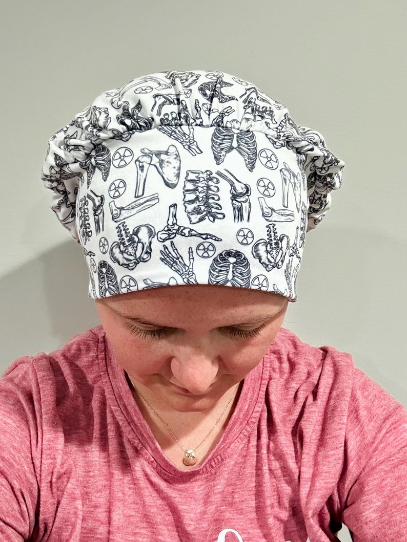 Ortho Bro Soft Stretchy Scrub Cap: Hair-friendly Nurse Hat - Etsy