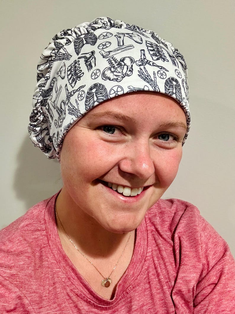 Ortho Bro Soft Stretchy Scrub Cap: Hair-friendly Nurse Hat - Etsy