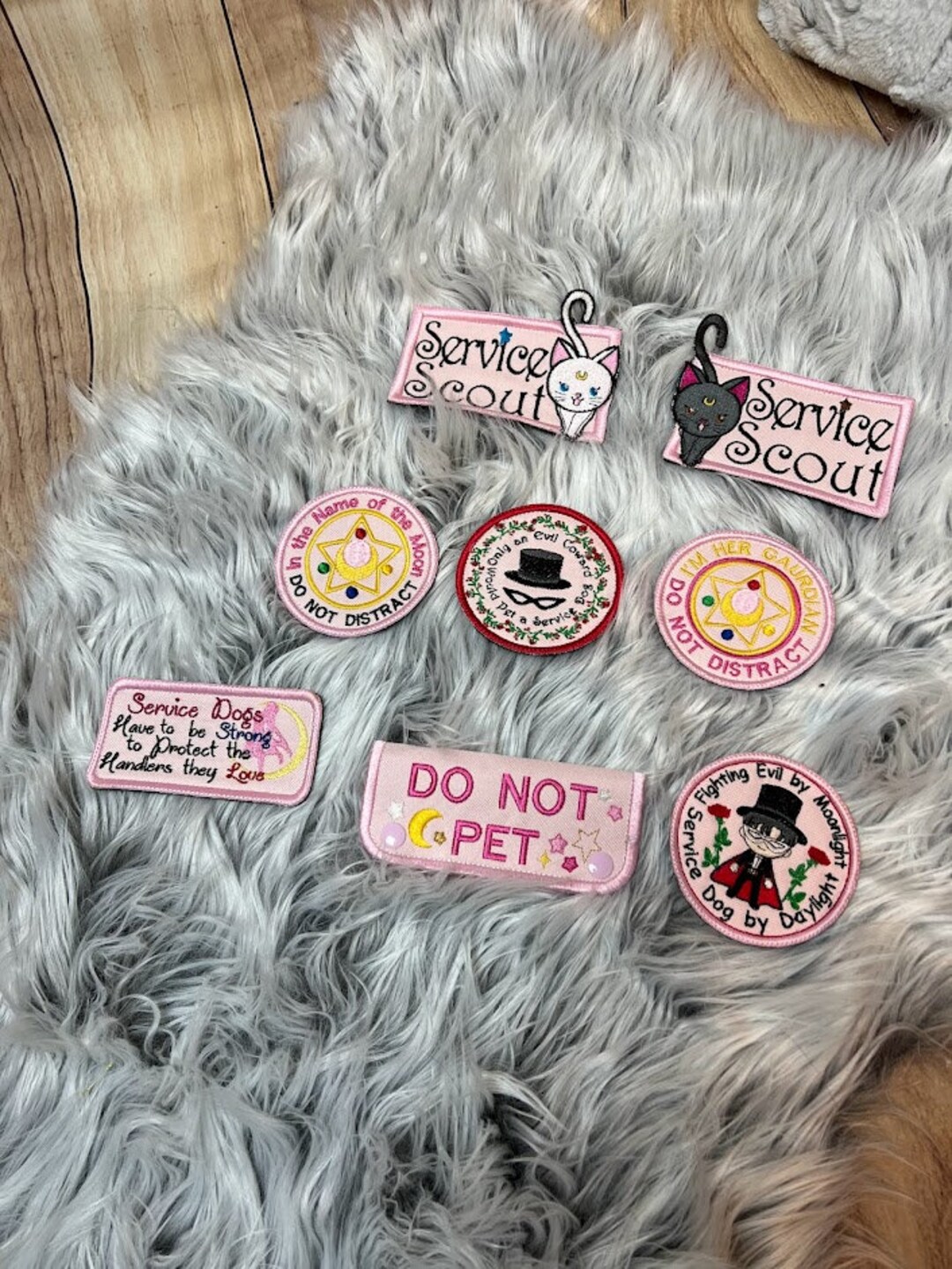 Sailor Moon Dog, Sailor Moon Patch, Sailor Moon, Dog Patches, Custom ...