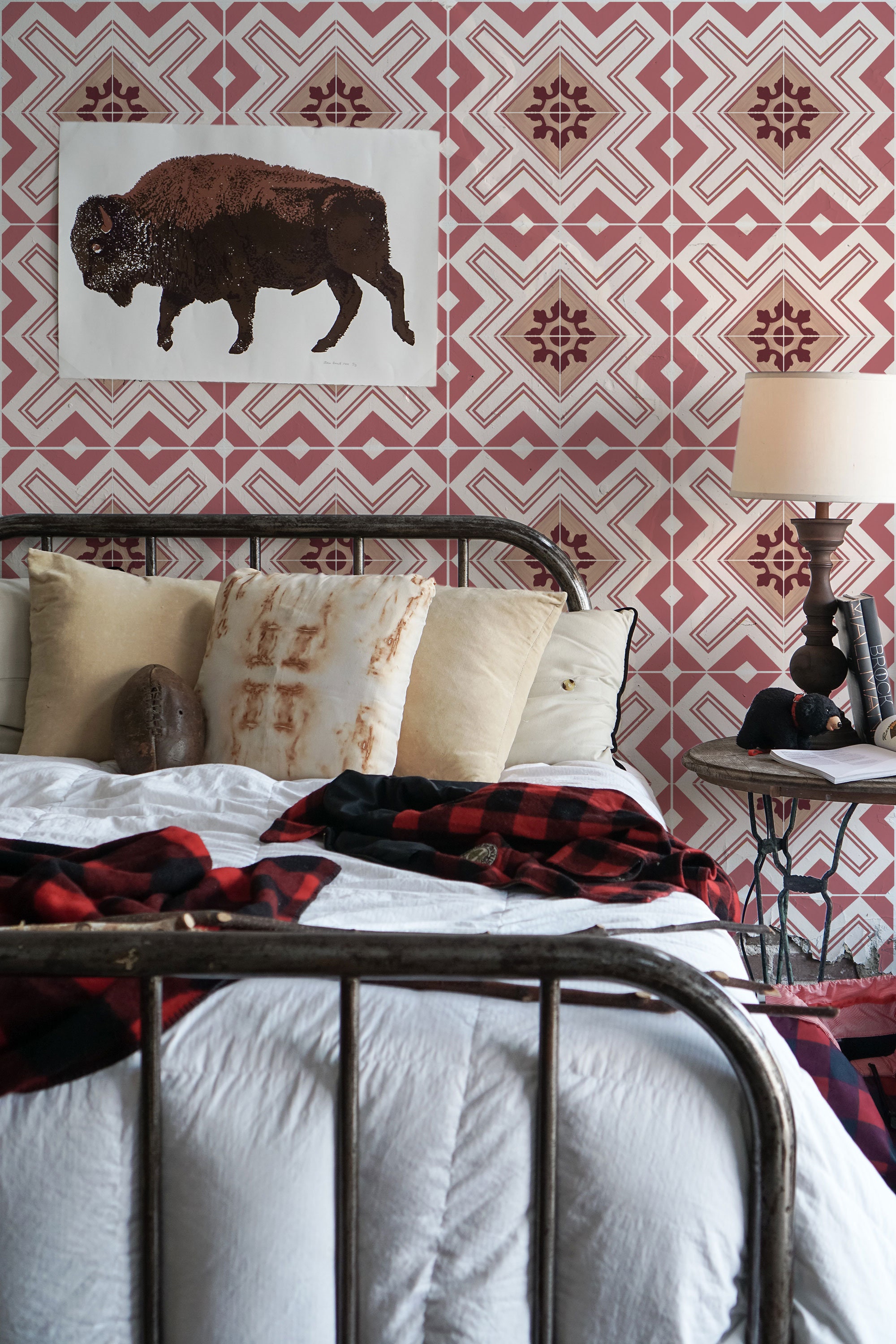 Pendleton Pattern Wallpaper