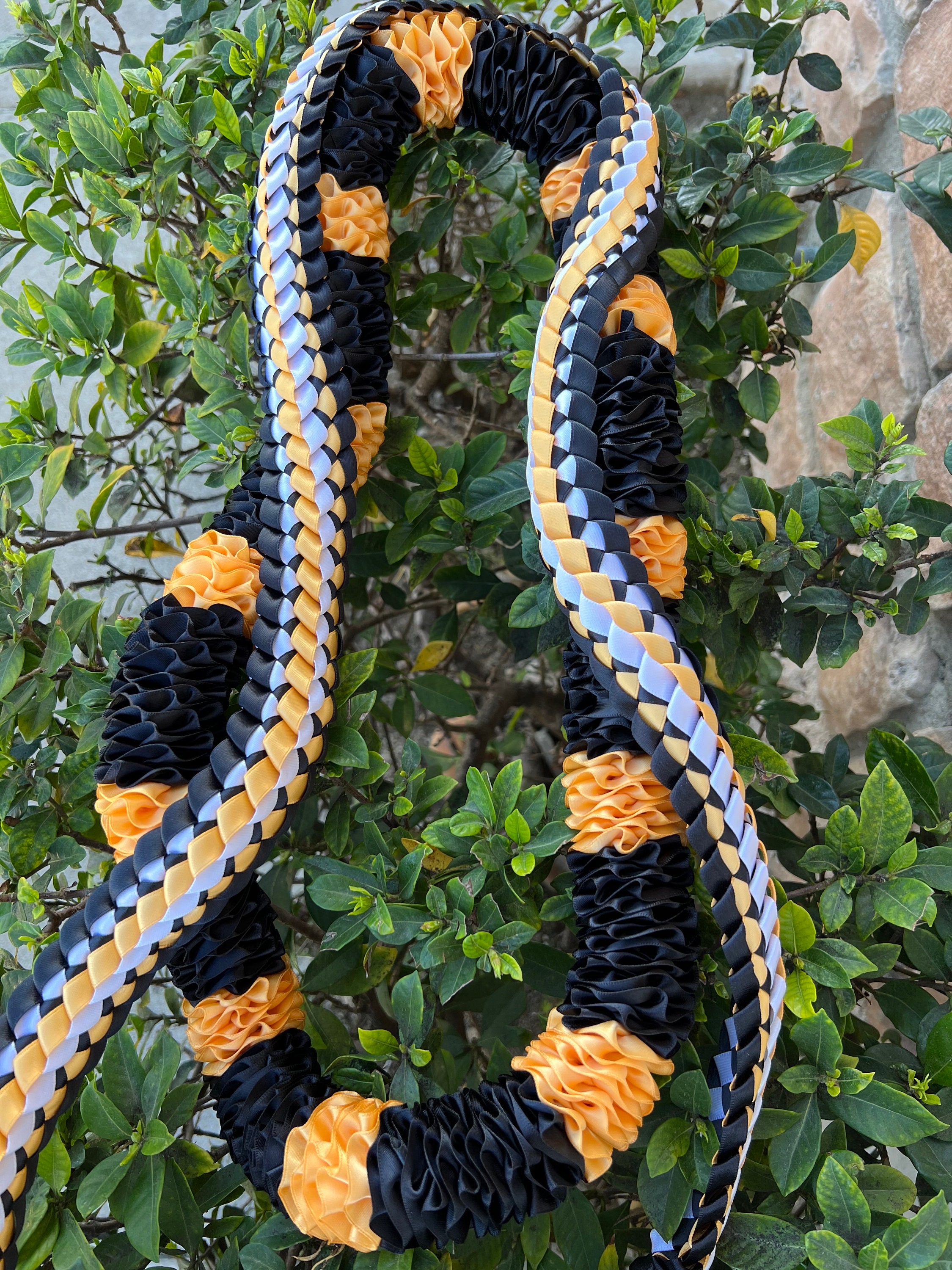 MAIKAI - Double Braided Draped Lei (custom) - Etsy