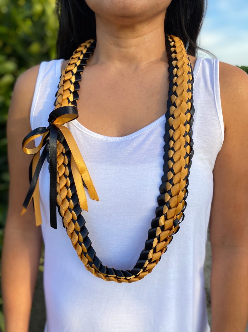 MAIKAI - Double Braided Draped Lei (custom) - Etsy