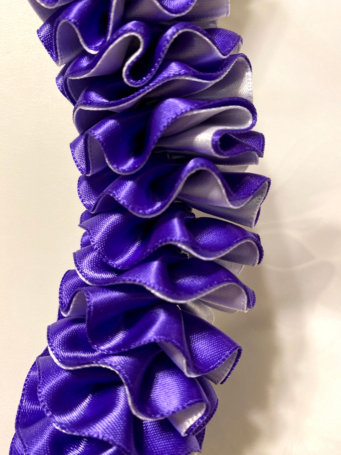 ALOHA - Double Satin Ribbon Lei (custom) - Etsy