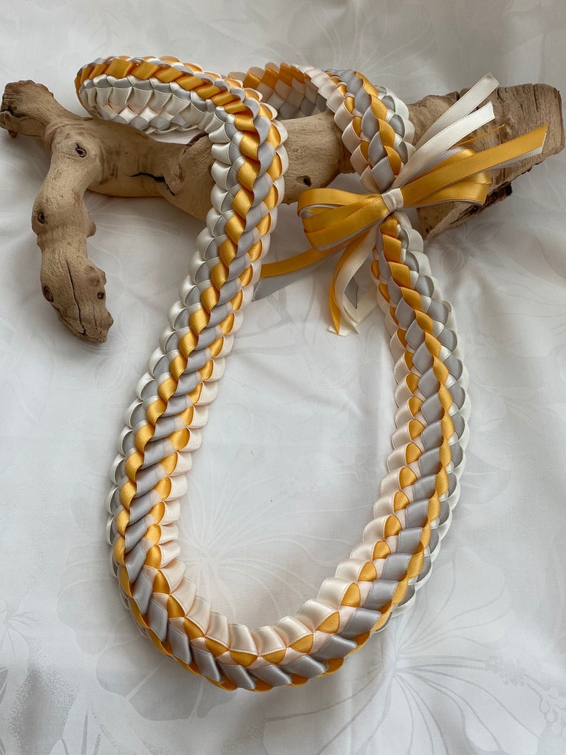 MAIKAI - Double Braided Draped Lei (custom) - Etsy