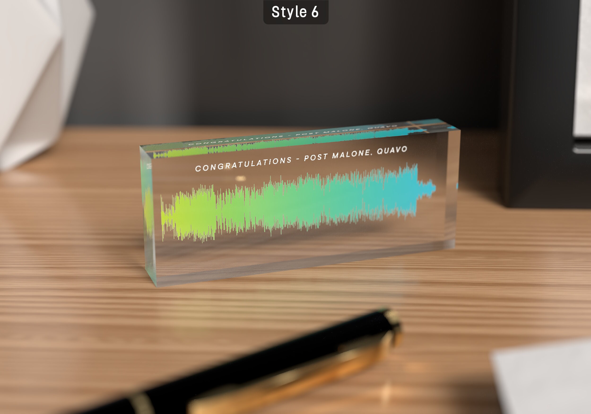 Soundwave Art, Soundwave Print, Sound Wave Art, Voice Recording Gift ...