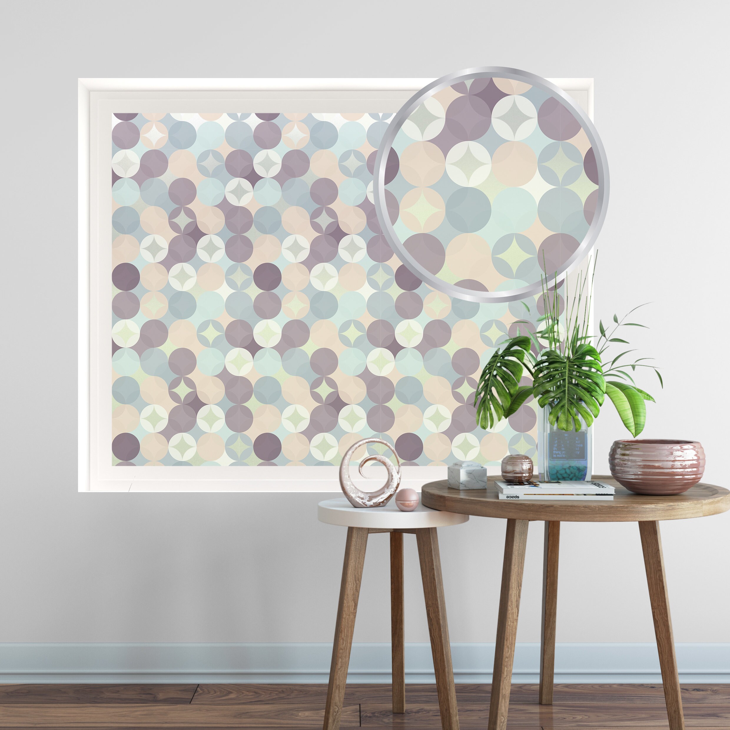 Decorative Frosted Window Film, Privacy Vinyl, Patterned Glass Film ...