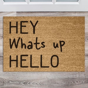 Custom Funny Doormat Personalised Door Mat Customized Rude Door Rug ...