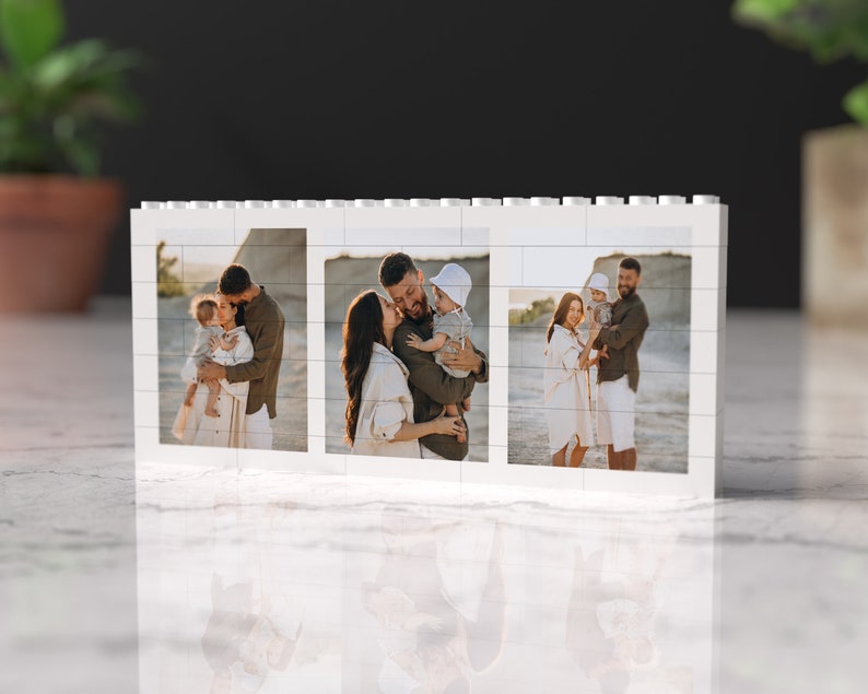 Personalised LEGO Collage Photo Bricks – Custom Puzzle Gift - Etsy