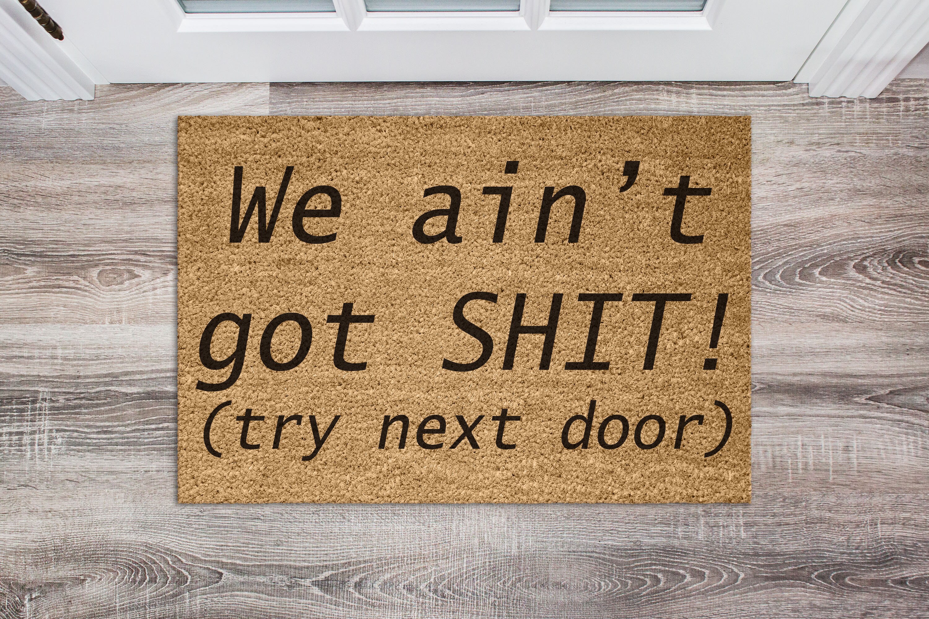 Custom Funny Doormat Personalised Door Mat Customized Rude - Etsy UK