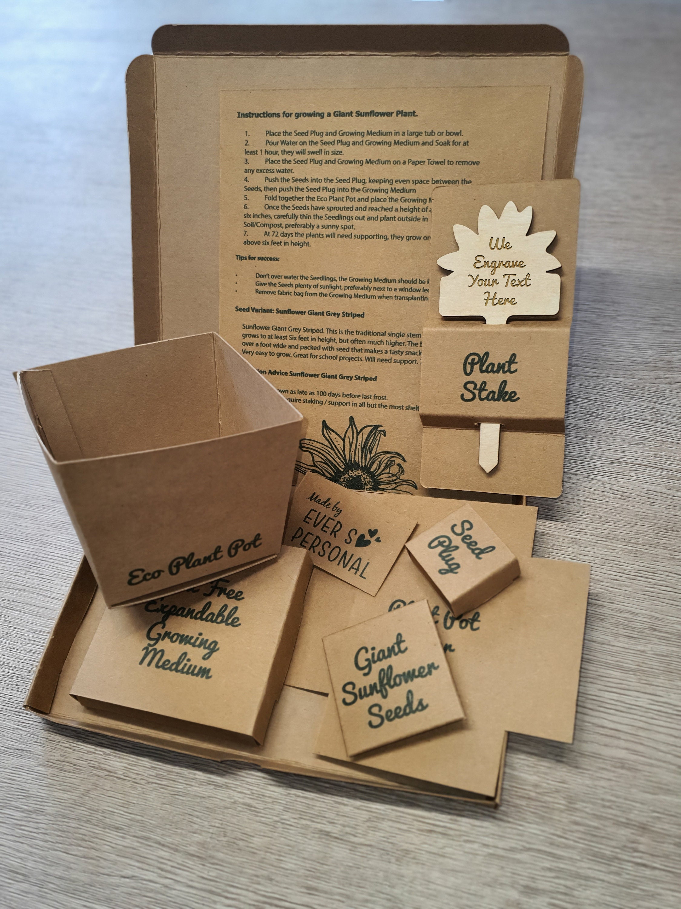 Personalised Environmentally Friendly Biodegradable Gift | Etsy UK