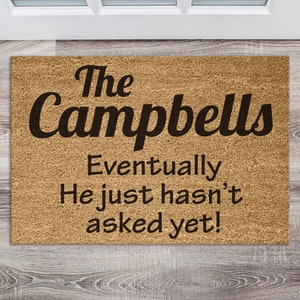 Custom Funny Doormat Personalised Door Mat Customized Rude Door Rug ...