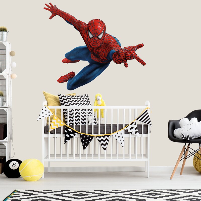 Spiderman Room Wall Stickers - Etsy