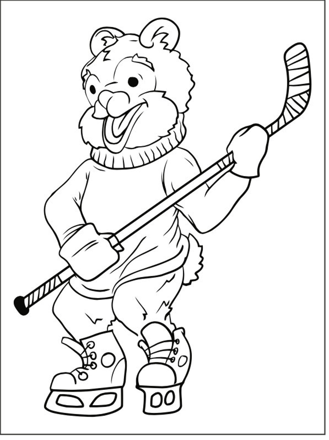 Coloring Book Pages| Bear Coloring Book - Etsy