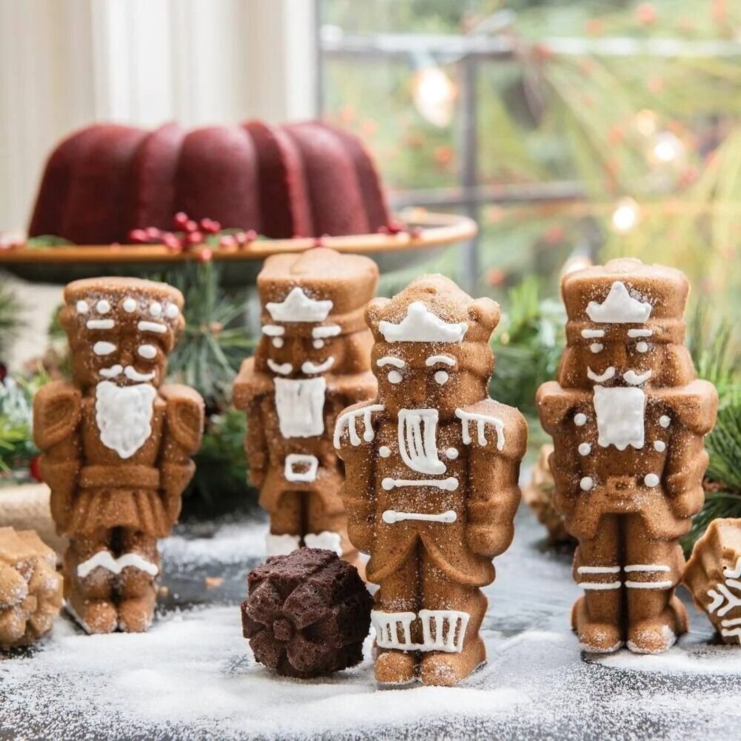 Nordic Ware Nutcracker Cakelet Pan Brand New - Etsy