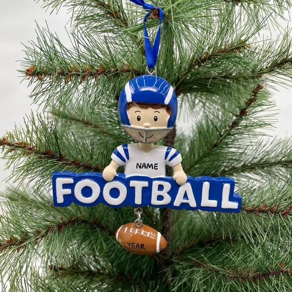 Football Ornament - Etsy