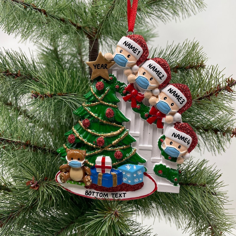 Covid Christmas Ornament - Etsy