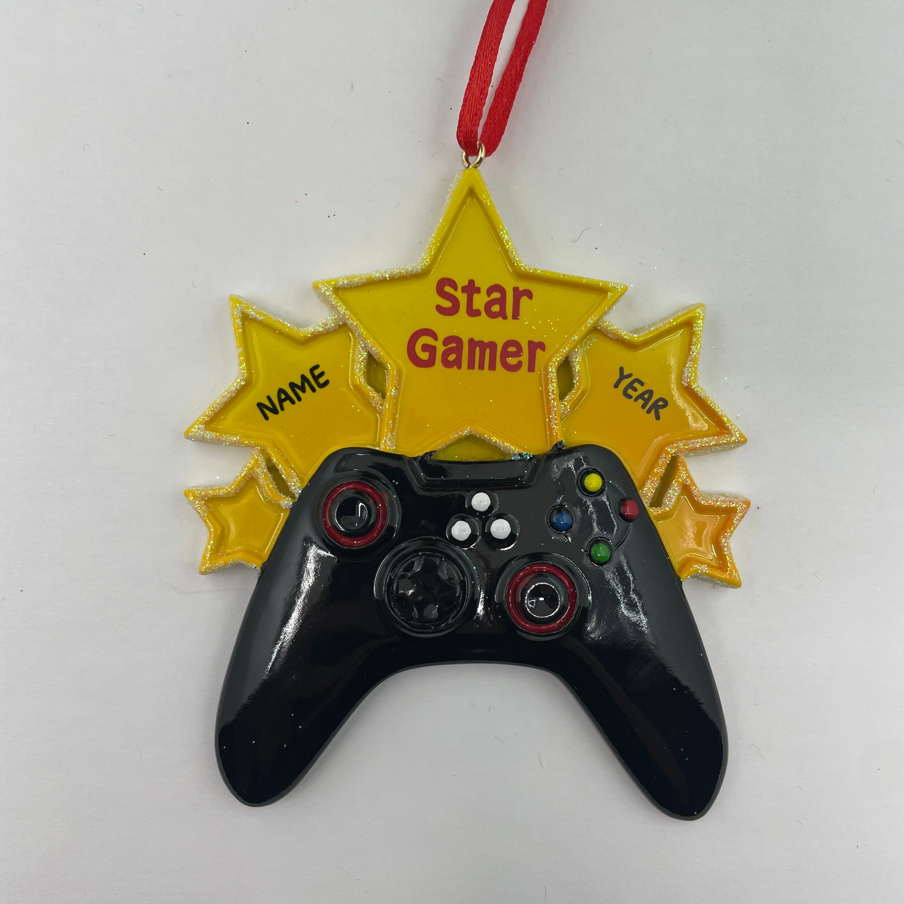 Gamer Ornament Xbox Controller Personalized Christmas Ornament - Etsy