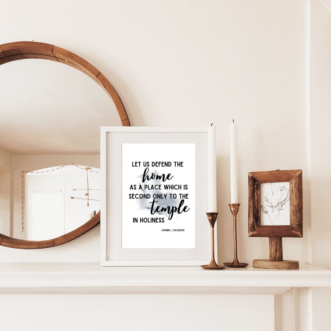 Let Us Defend the Home Bonnie L. Oscarson Wall Art - Etsy