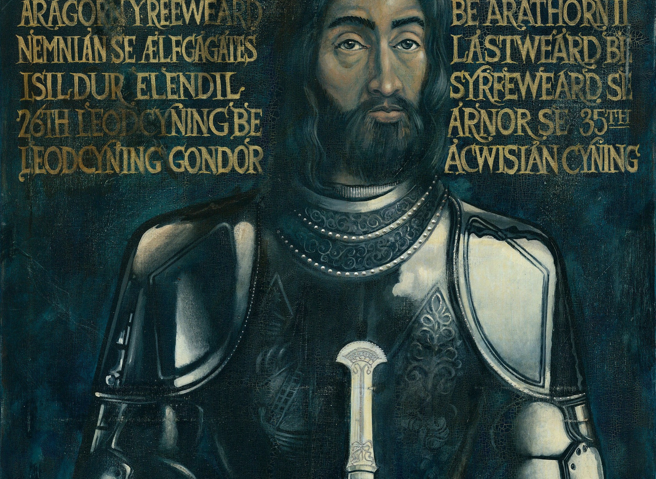 Tolkien, the High King Elessar aragorn Lord of the Rings FREE Delivery ...