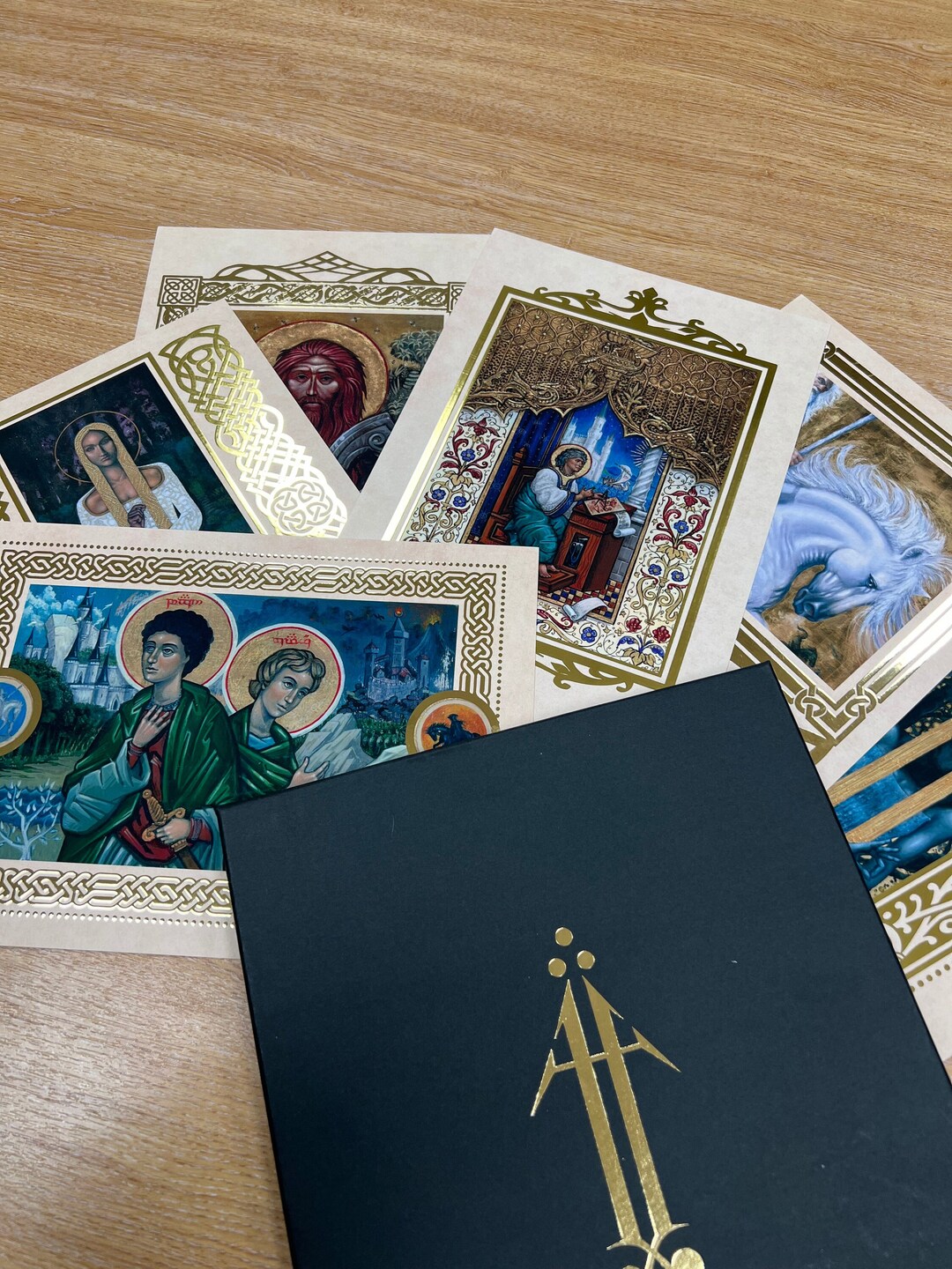 Heroes of Middle Earth Icons Gold Foil Series - Etsy