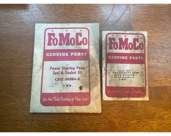 Memorabilia Vintage Ford Motor Co Parts Packaging Envelope FoMoCo ...