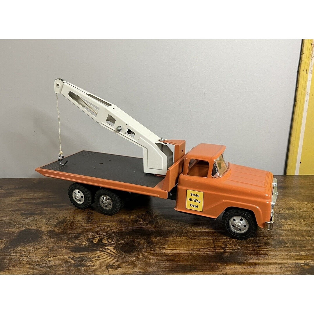 Tonka Custom Built State Hi Way Truck Crane Wrecker Flat Bed - Etsy