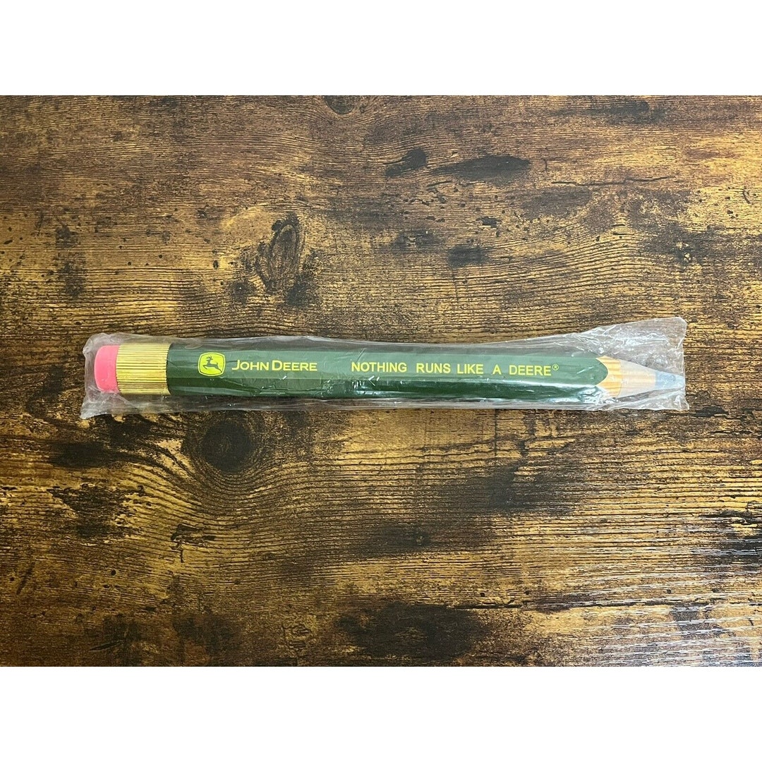 John Deere Oversized Pencil Advertising 12” Really Writes Too! - Etsy