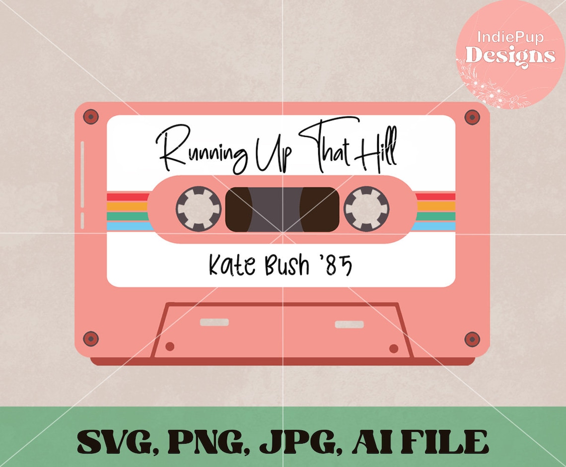 Stranger Things Svg Kate Bush Cassette Tape Stranger - Etsy