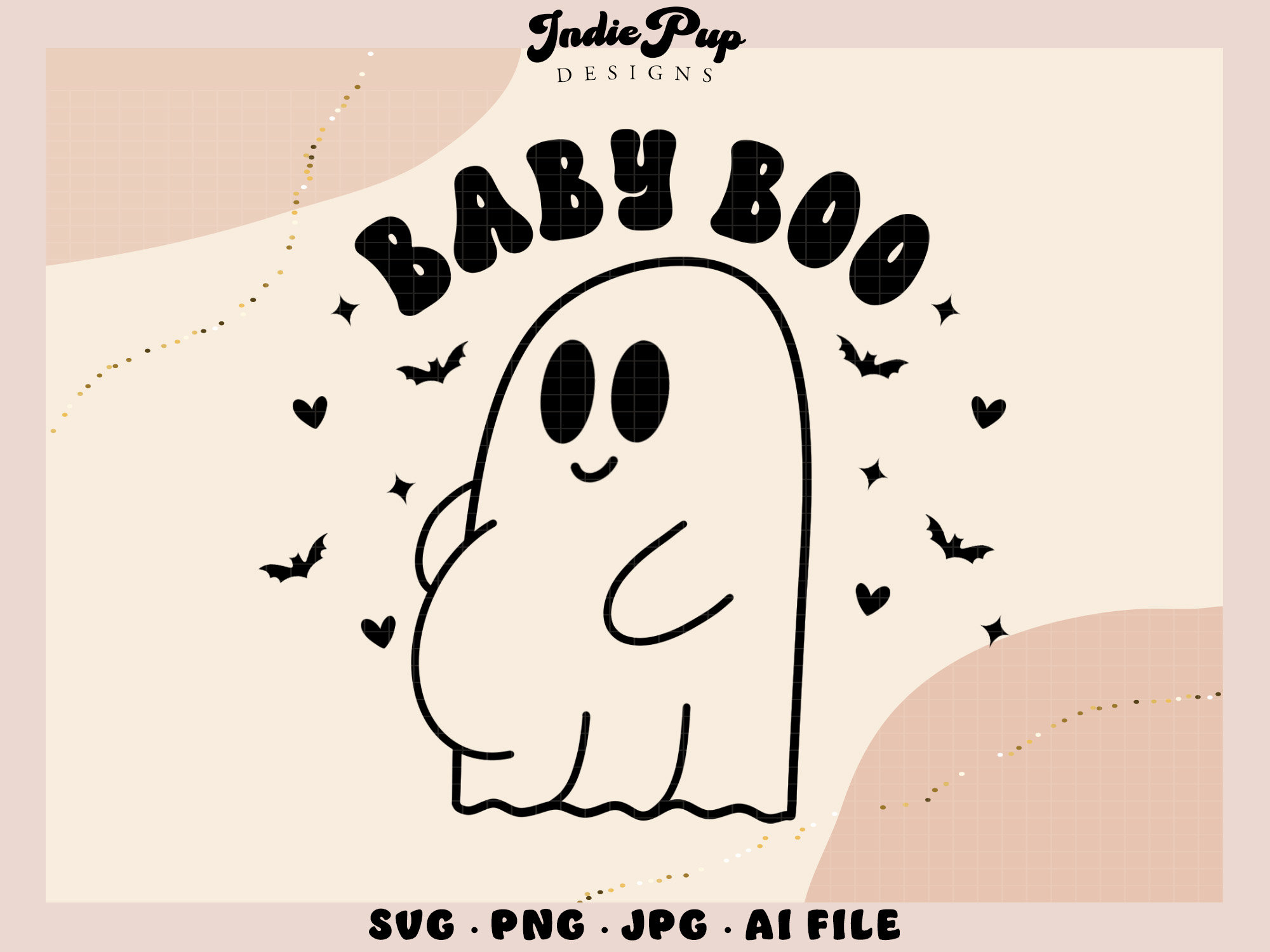 Baby Boo SVG | Ghost SVG | Cute Little Ghost | Pregnant Baby Maternity ...