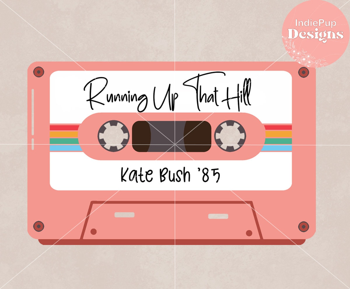 Stranger Things Svg Kate Bush Cassette Tape Stranger - Etsy