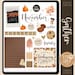 Thanksgiving Sticker Set Goodnotes Stickers Digital - Etsy