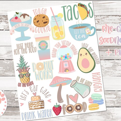 Colorful Digital Planning Sticker Set Goodnotes Stickers - Etsy