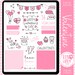 Sweet Valentine Stickers Digital Planner Stickers Goodnotes Stickers ...