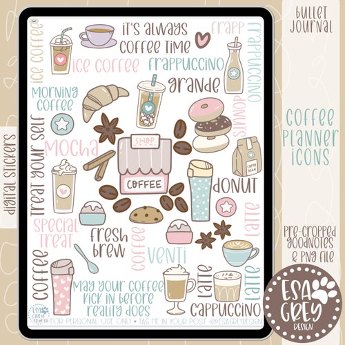 Colorful Digital Planning Sticker Set Goodnotes Stickers - Etsy