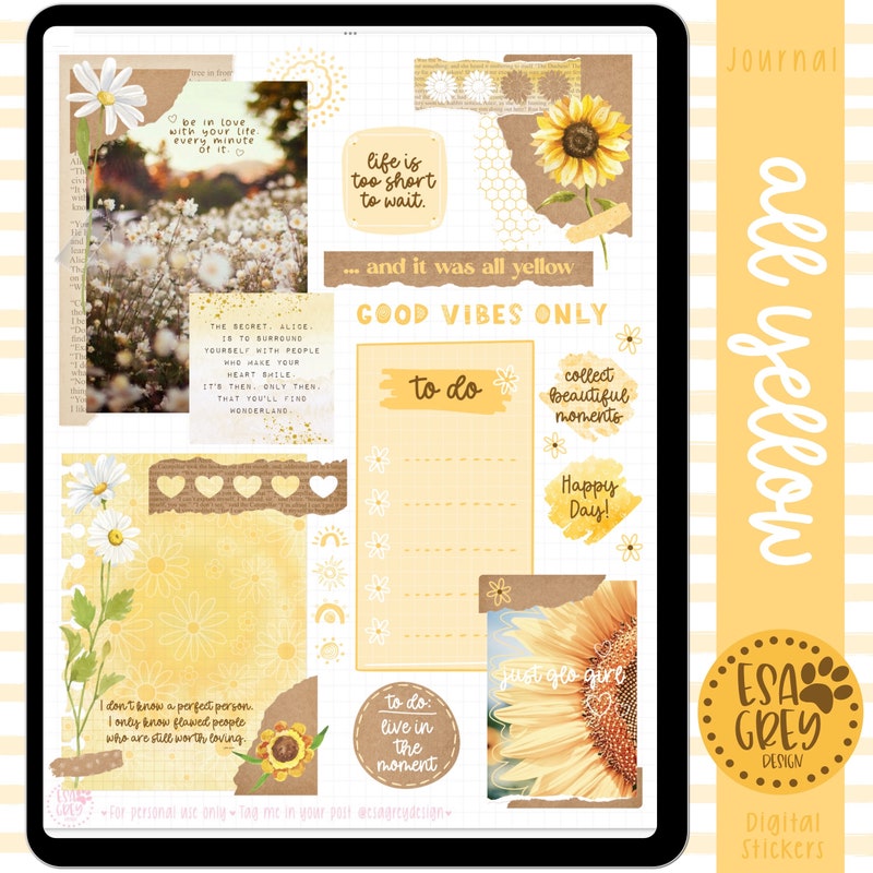 Summer Aesthetic Stickers - Etsy