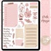 Pink Magic Digital Journal Sticker Set | Goodnotes Stickers | Digital ...
