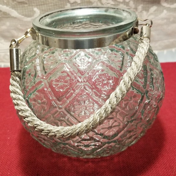 Rope Candle Holder - Etsy