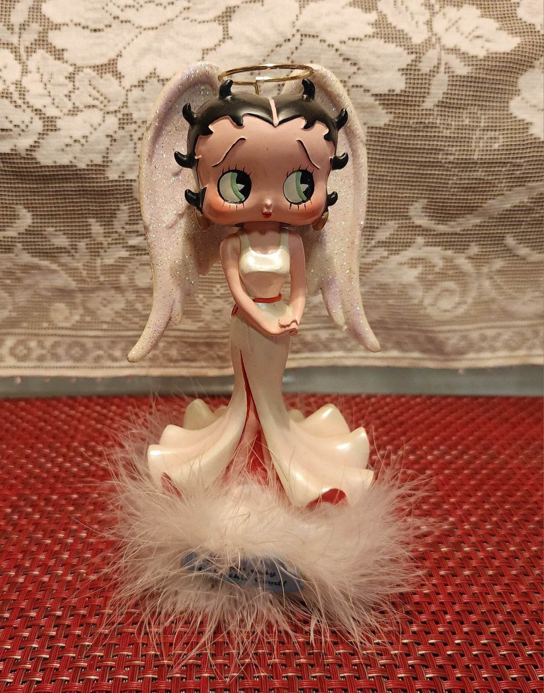 Betty Boop With Angel Wings Bobble Head Figurine - Etsy