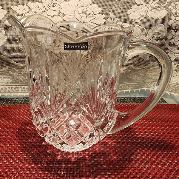 Crystal Pitcher - Etsy