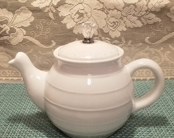 Embossed Teapot | Etsy